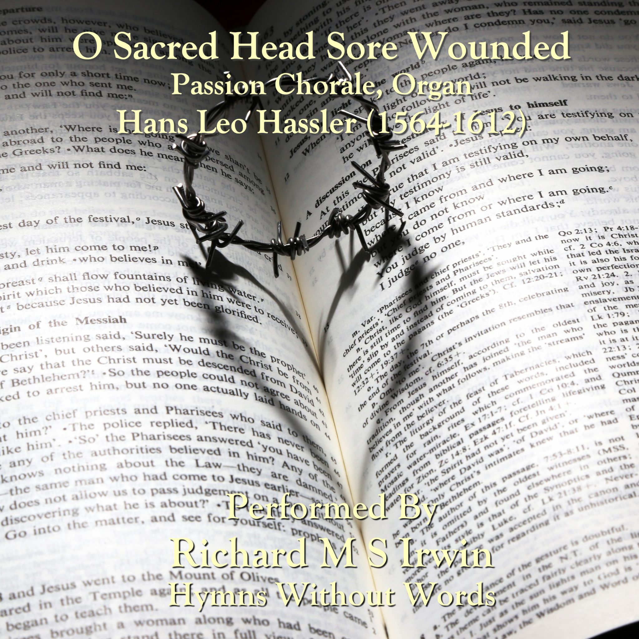 O Sacred Head Sore Wounded (Passion Chorale, Organ, 5 Verses) – Hymns ...